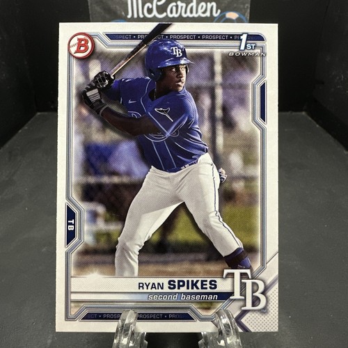 2021 Bowman Draft Ryan Spikes #BD-63 Tampa Bay Rays | eBay