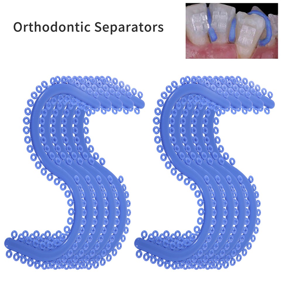 Orthodontic Buccal Single Double Tubes Molar Bands Roth/MBT/Separator ...