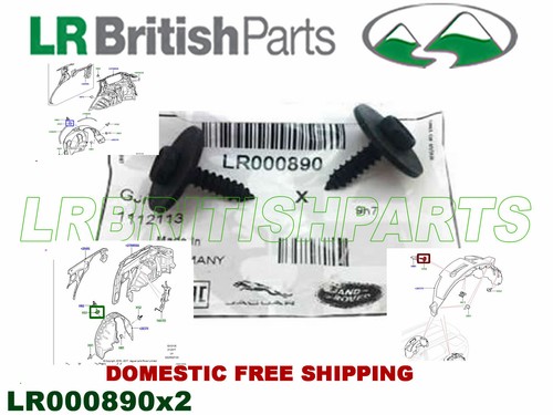 GENUINE LAND ROVER WHEELARCH SCREW SET OF 2 LR2 EVOQUE DISCOVERY SPORT ...