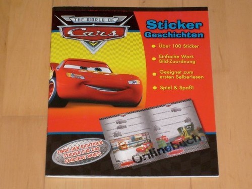 Stickerbuch - Cars - Sticker Geschichten 9781407508962 | eBay.de