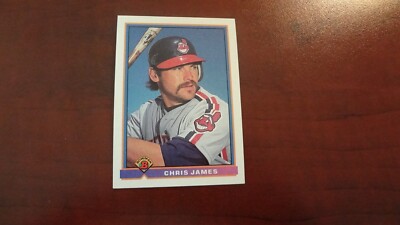 1991 BOWMAN # 67 CHRIS JAMES BASEBALL CARD | eBay
