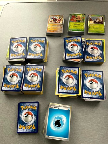 Pokémon TCG - 1000 BULK Common Uncommon, Holo Foil, Reverse Holo and ...