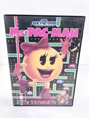 Sega Genesis Ms. Pacman Video Game [Box Only] | eBay