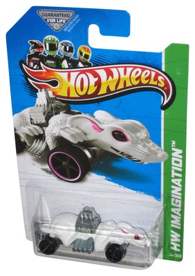 Hot Wheels HW Imagination (2012) White Ratmobile Toy Car 54/250 | eBay