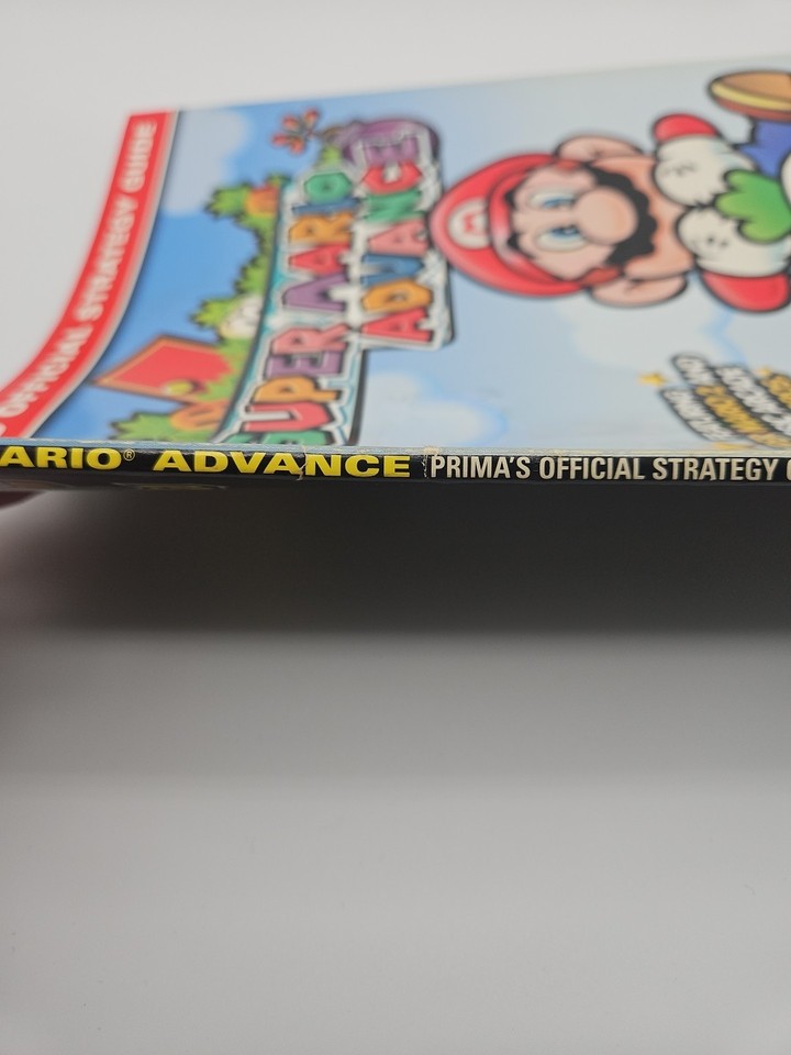 Super Mario Advance Prima Official Strategy Guide Nintendo Game Boy ...