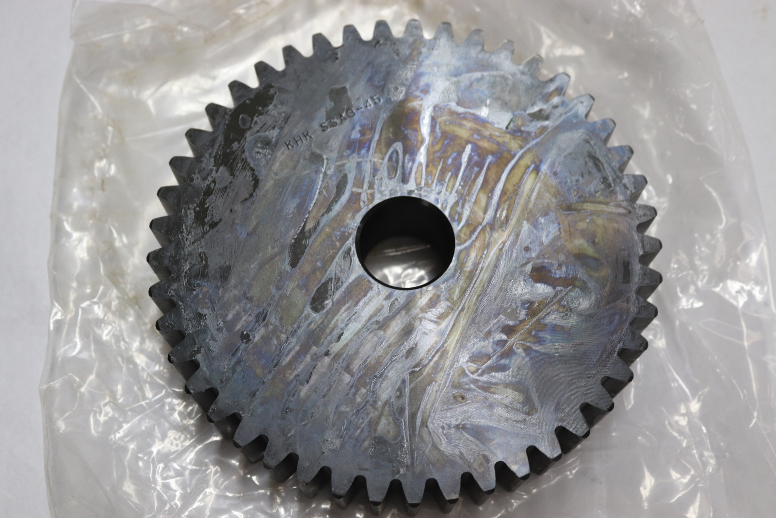 KHK Module 3 Hubless Gears Carbon Steel 45T 1" Bore 1-1/8" Thick | eBay