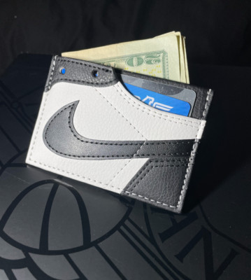 Custom Air Jordan Shoe Wallet - Leather Air Jordan Wallet - Custom Shoe ...