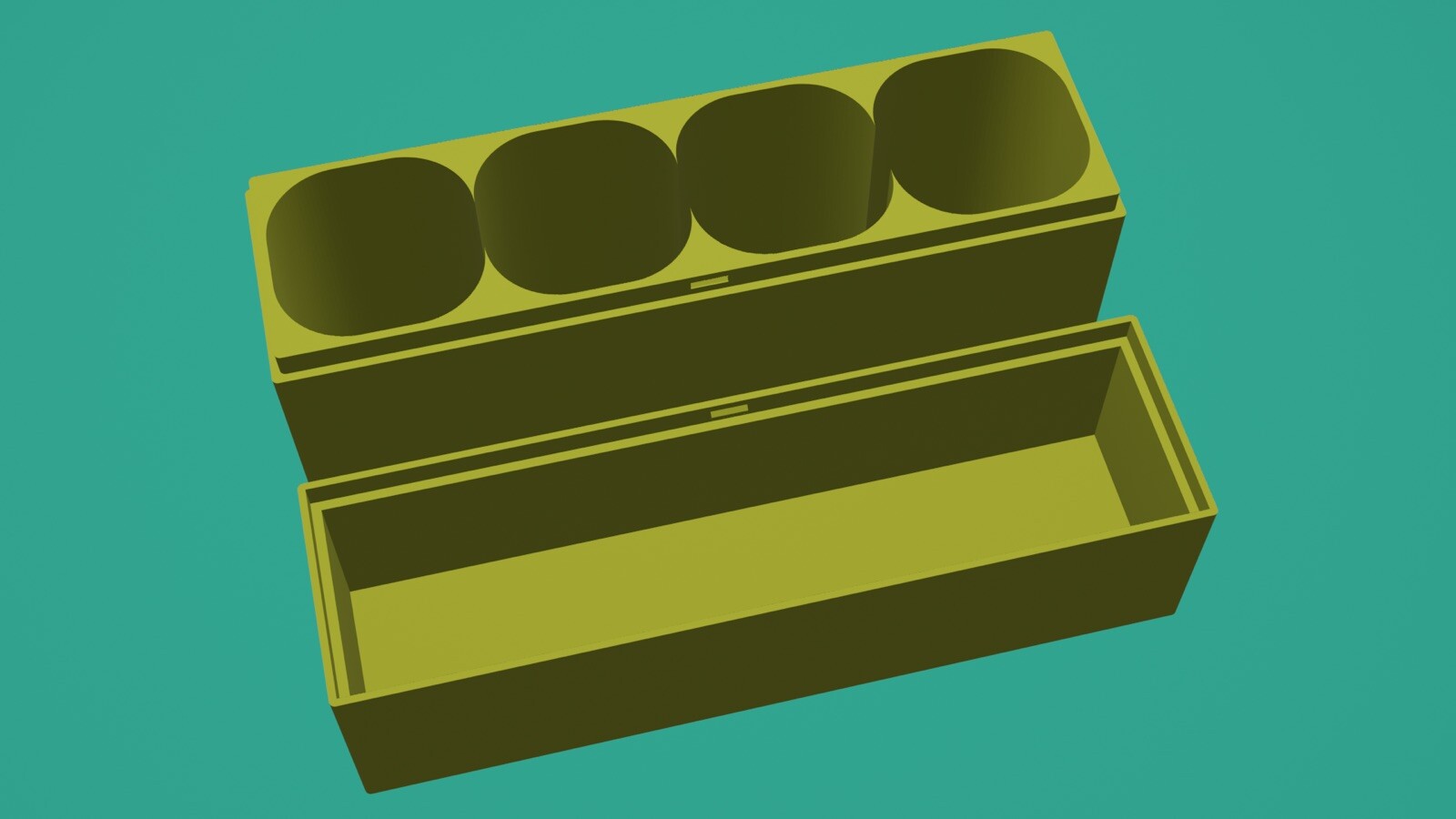 BLACK 3DP Silver Maple Mini Monster Box Holds 4 CA Mint Tubes Coin ...