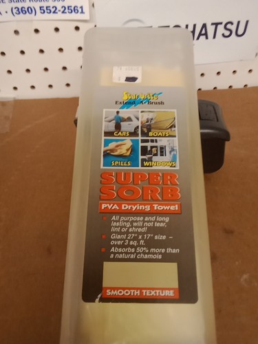 40046 7440046 STAR BRITE "SUPER SORB PVA DRYING TOWEL 27"X17" SMOOTH ...