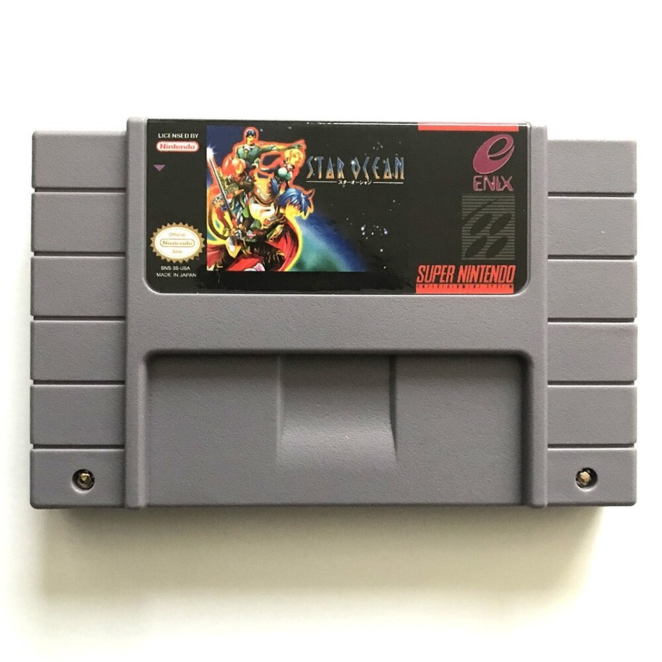 Rare English! Star Ocean SNES Game - Collector's Item! | eBay