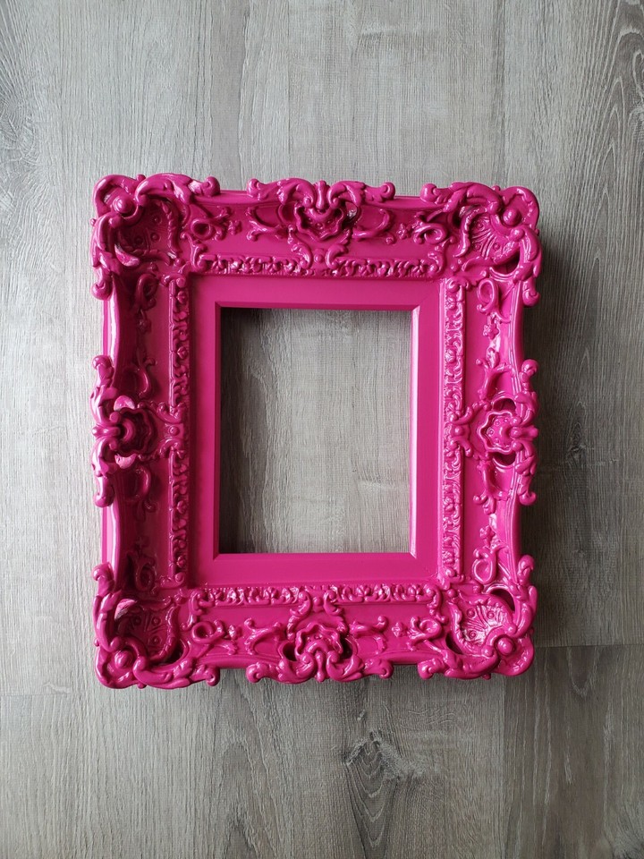 8x10 Diva Pink Picture Frame, Baroque Art Wall Family Gift Frames | eBay