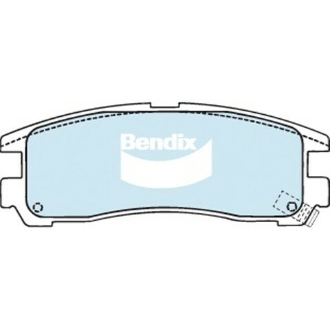 Fits Mitsubishi Magna TH 3.0 V6 Si 2000 Rear Disc Brake Pads BENDIX DB1239-GCT | eBay Australia