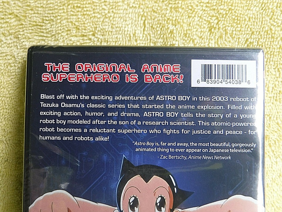 NEW 4dvd SET ASTRO BOY THE COMPLETE ANIMATED SERIES 50 EPISODES FROM ...