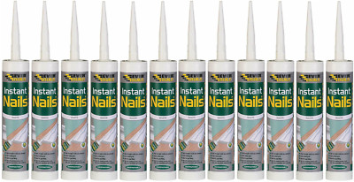 Everbuild Instant Nails High Strength Quick Grab Panel Adhesive White ...