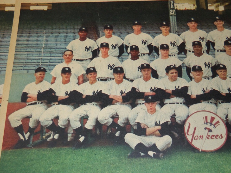 1964 NEW YORK YANKEES COLOROTO TEAM PHOTO LOT - 38 PIECES - NP 9188 | eBay