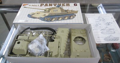 Nichimo 1:35 Pz.Kpfw. V Panther G German Tank #SR-3509 un -assembled ...