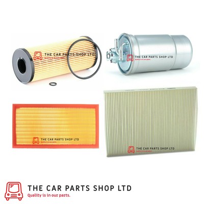 FOR SKODA OCTAVIA MK1 1.9 TDI 96-10 SERVICE FILTERS KIT FUEL OIL AIR ...