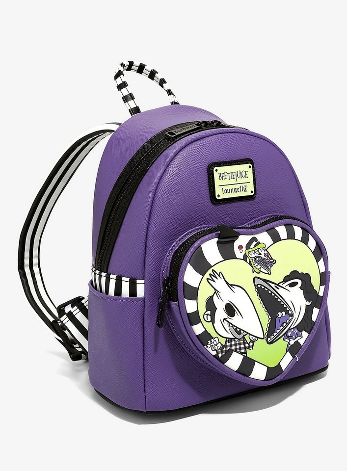 Loungefly Beetlejuice Love Purple Mini Backpack NWT | eBay