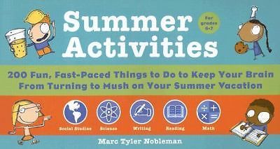Summer Activities : 200 Fun, Fast-Paced Things to Do to Keep Your Brain ...
