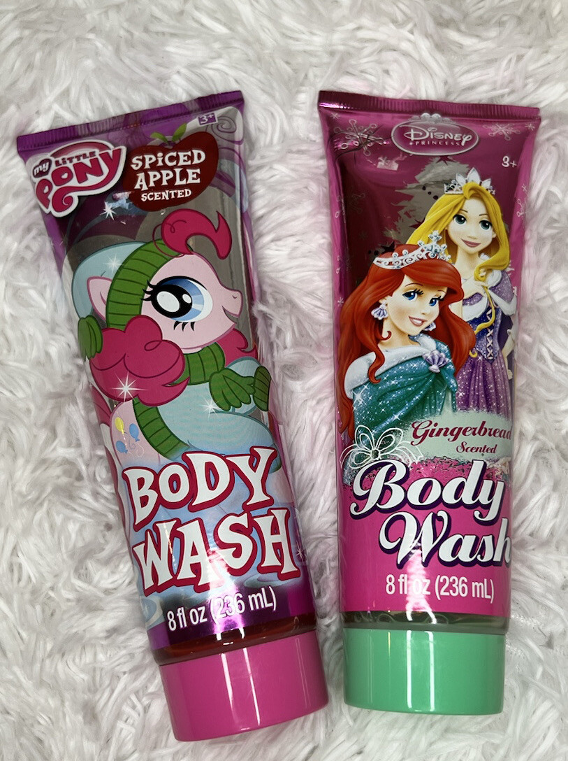 Lot of 2 Disney Princess Gingerbread & My Little Pony Spiced Apple Body ...