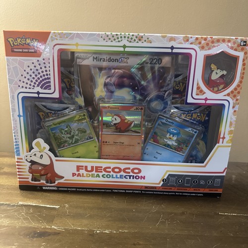 Pokemon TCG Fuecoco Paldea Starter Pin Collection Box Fuecoco | eBay