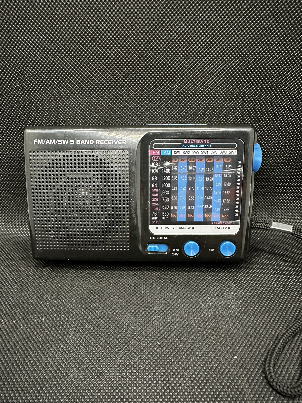 Portable RADIO AM FM MW SW World Receiver Works | eBay
