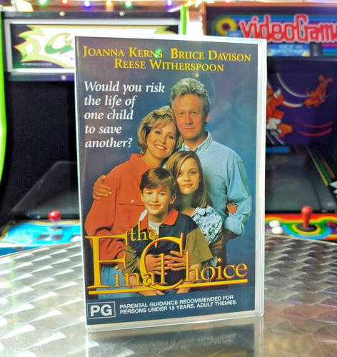 The Final Choice - Reese Witherspoon - VHS Movie Video - Big Box Ex Rental | eBay