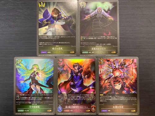 C.C Karen Lelouch Suzaku Set GR Foil CODE GEASS Shadowverse EVOLVE Card ...