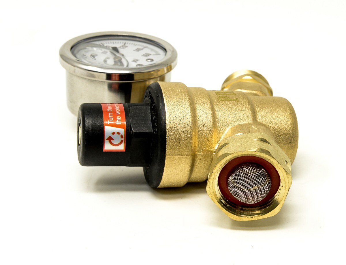 Solimeta Handle Adjustable Lead-Free Brass RV Pressure Regulator | eBay