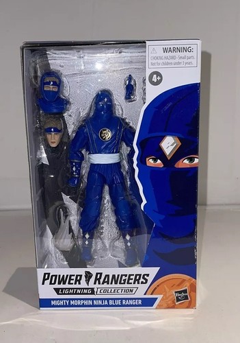 Power Rangers Lightning Collection Monsters Ninja Blue Ranger 6" Action ...