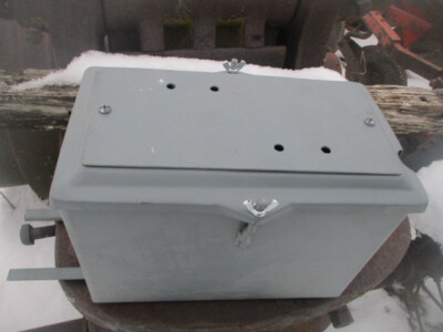 Massey Harris 44 diesel battery box new reproduction tractor Ferguson ...