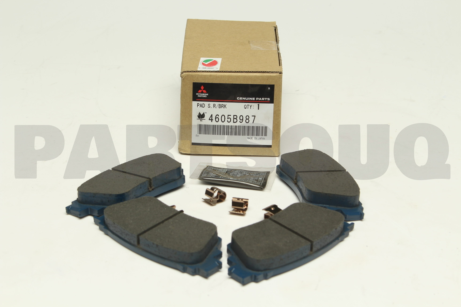 4605B987 Genuine Mitsubishi PAD SET,RR BRAKE | eBay