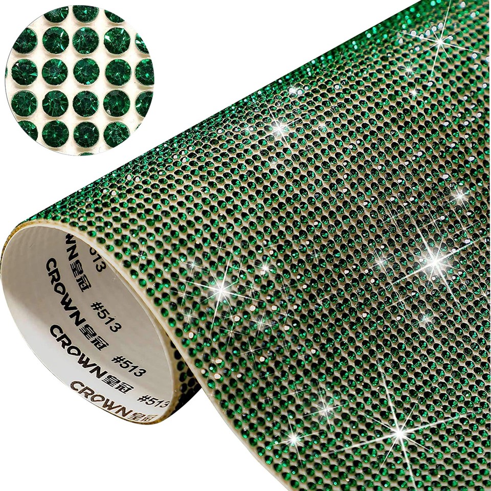 2mm Rhinestone Sticker Sheet Self Adhesive Bling Diamond Crystal Decals ...