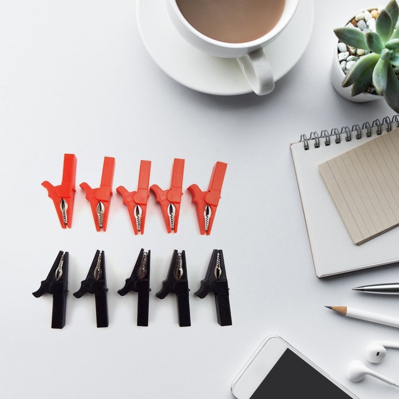 55mm for Crocodile Clamp Probe Alligator Clip Alligator Clip Insulated ...