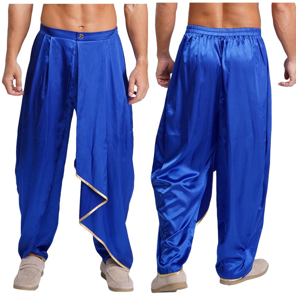 Mens Kaftan Kurta Harem Baggy Yoga Pants Loose Drop Boho Hippie ...