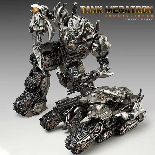 Fine Coating Oversized LS06 Megatron Tank Mega Commander Figure ...