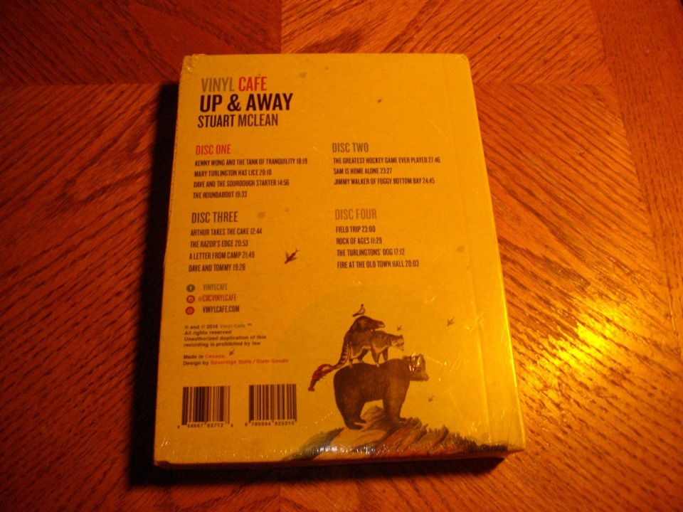 Up & Away [10/28] by Stuart McLean (CD, Oct-2016, Vinyl Cafe ...