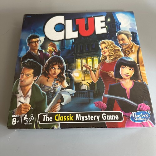 Hasbro - Brand New - CLUE BOARD GAME - The Classic Mystery Game ...