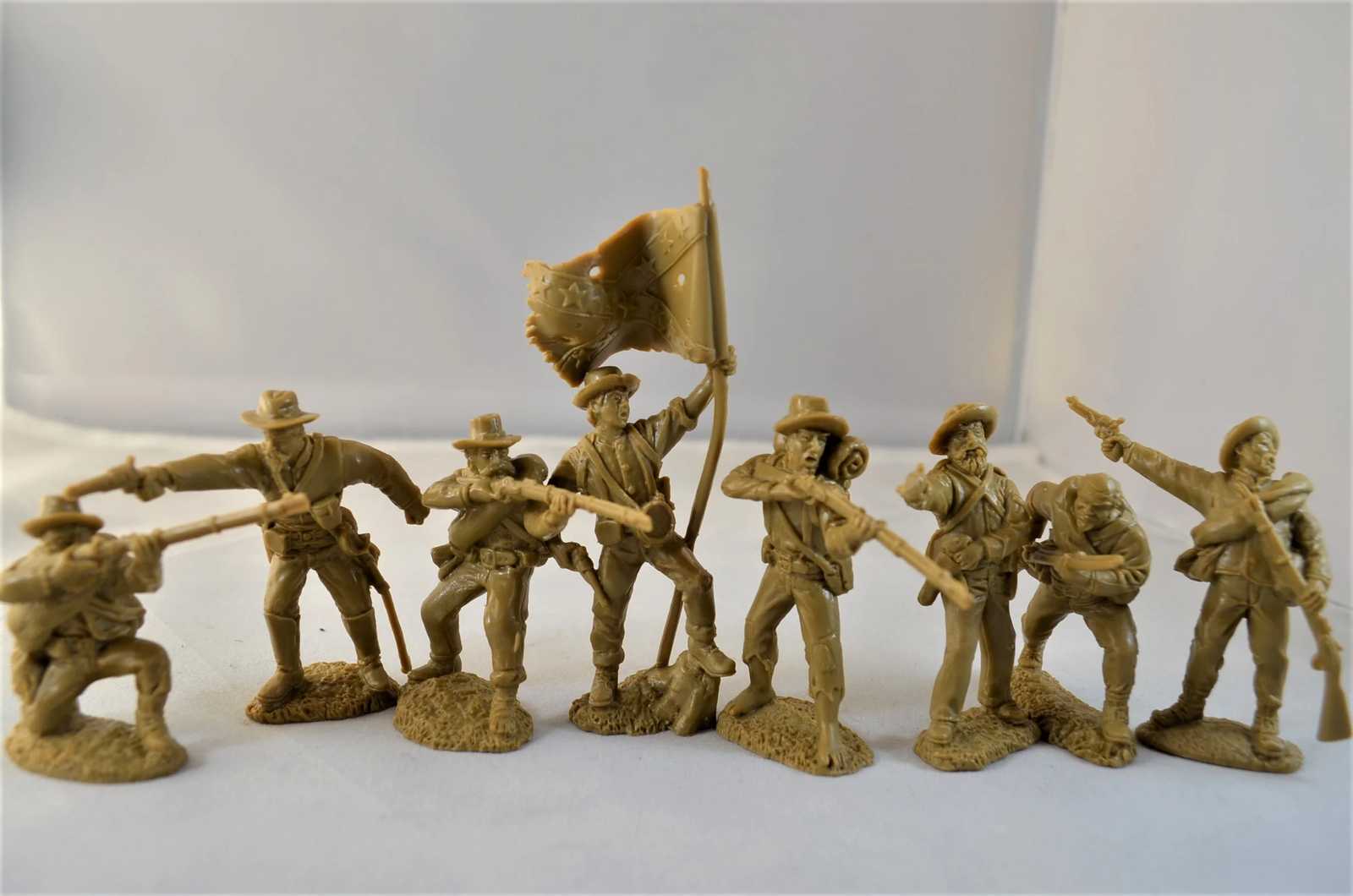 Toy Soldiers of San Diego TSSD Confederate Infantry Butternut Set 1B ...