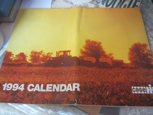 1994 Calendar Case IH International Harvester Farming Tractor | eBay