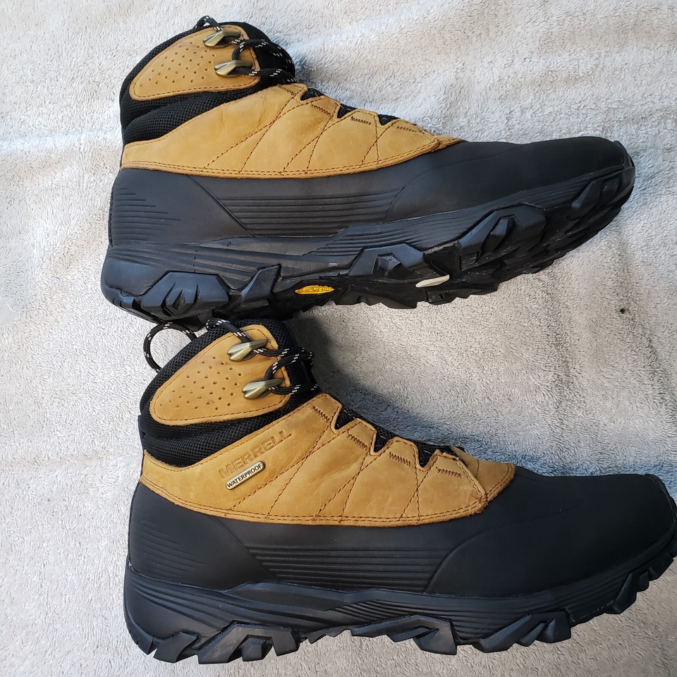 Merrell Coldpack Ice+ Mid Polar Snow Boot Mens 10.5 Functional Cold ...