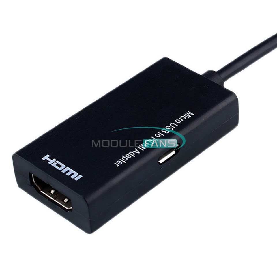 Micro USB to HDMI Adapter 1080P HDTV Cable for Samsung Huawei Sony HTC ...