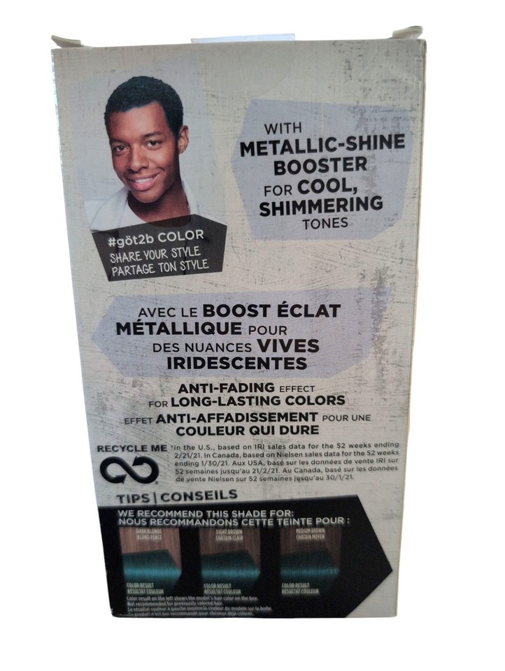 NEW Schwarzkopf Got2b Metallics Hair Color M77 Mermaid Green | eBay