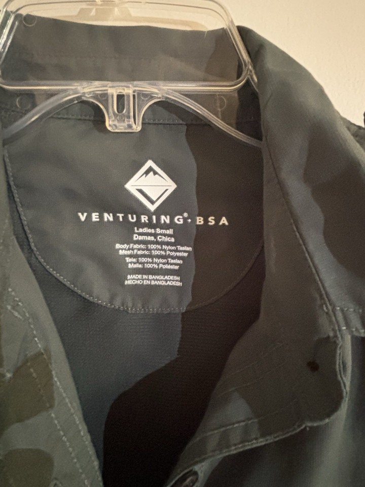 Venturing BSA Women’s Short Sleeve Shirt Size Small | eBay