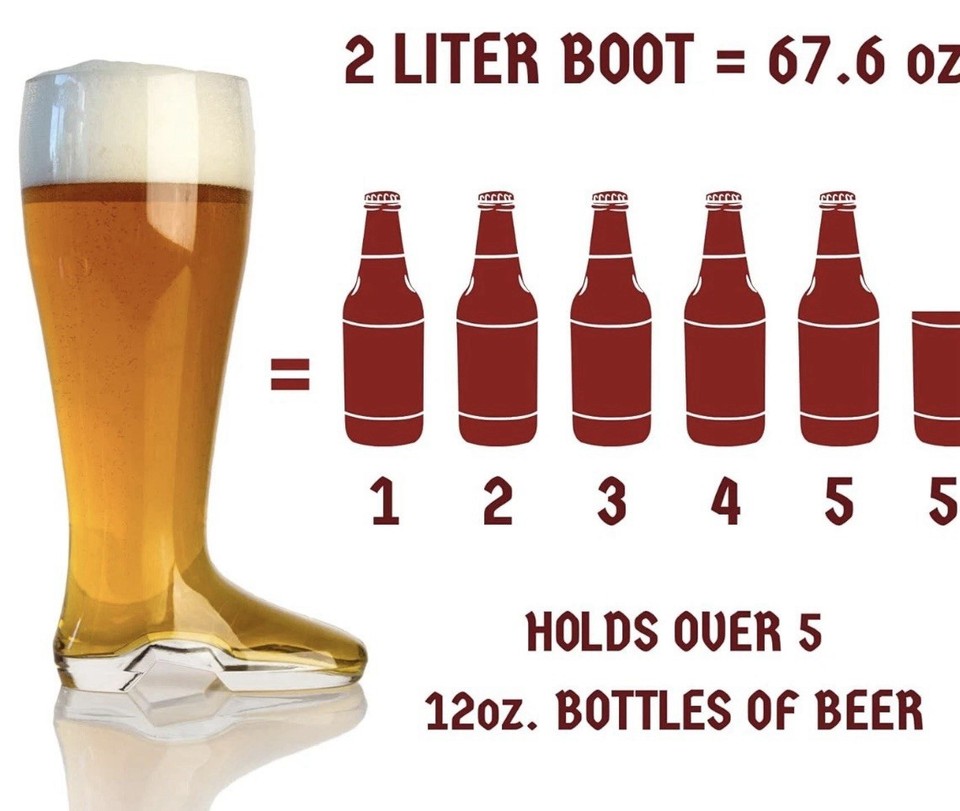 - Das Boot - Quality Glass Beer Boot Mug for Oktoberfest Celebrations ...