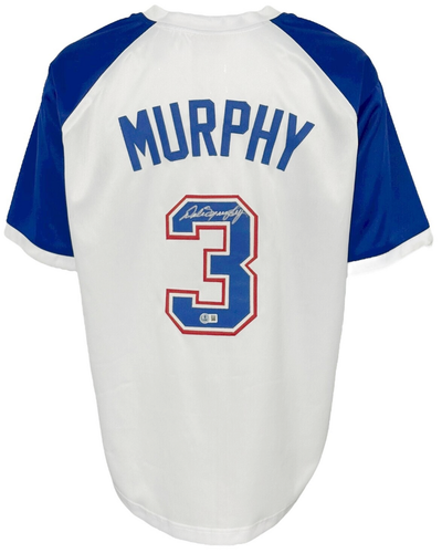 Atlanta Braves Dale Murphy Autographed Pro Style White Jersey BAS ...