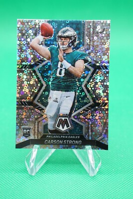 2022 Mosaic Rookie Variations No Huddle #306 Carson Strong BG6 | eBay