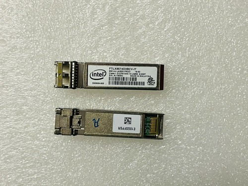 Intel FTLX8574D3BCV-IT E65689-005 0XYD50 E10GSFPSR 850nm 400m MMF | eBay