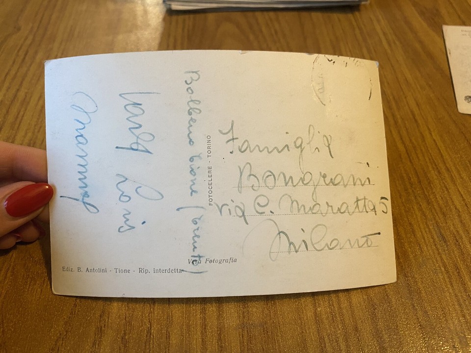 Card Tione View General Hamlet Bolbeno Viaggiata 99 | eBay