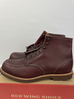 Red Wing 213 Heritage 6-Inch Moc Toe Boots Oxblood Size 12 D Made in ...